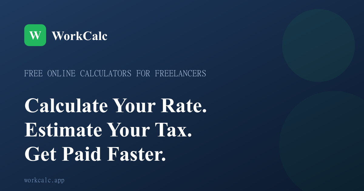 Free Freelance Invoice Template: What to Include + Example | WorkCalc Blog